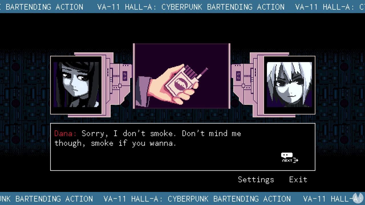 VA-11 Hall-A: Cyberpunk Bartender Action - Videojuego (PC, PSVITA, PS4 ...