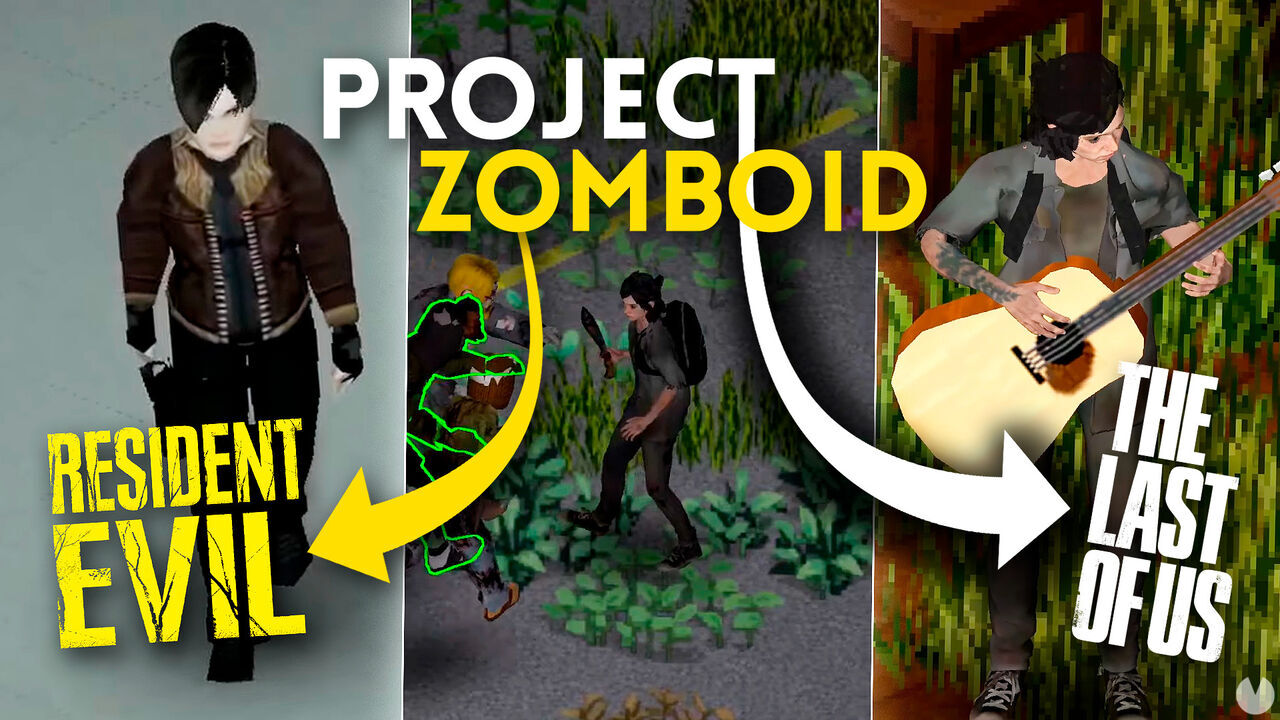 Project Zomboid se convierte en The Last of Us y Resident Evil gracias ...