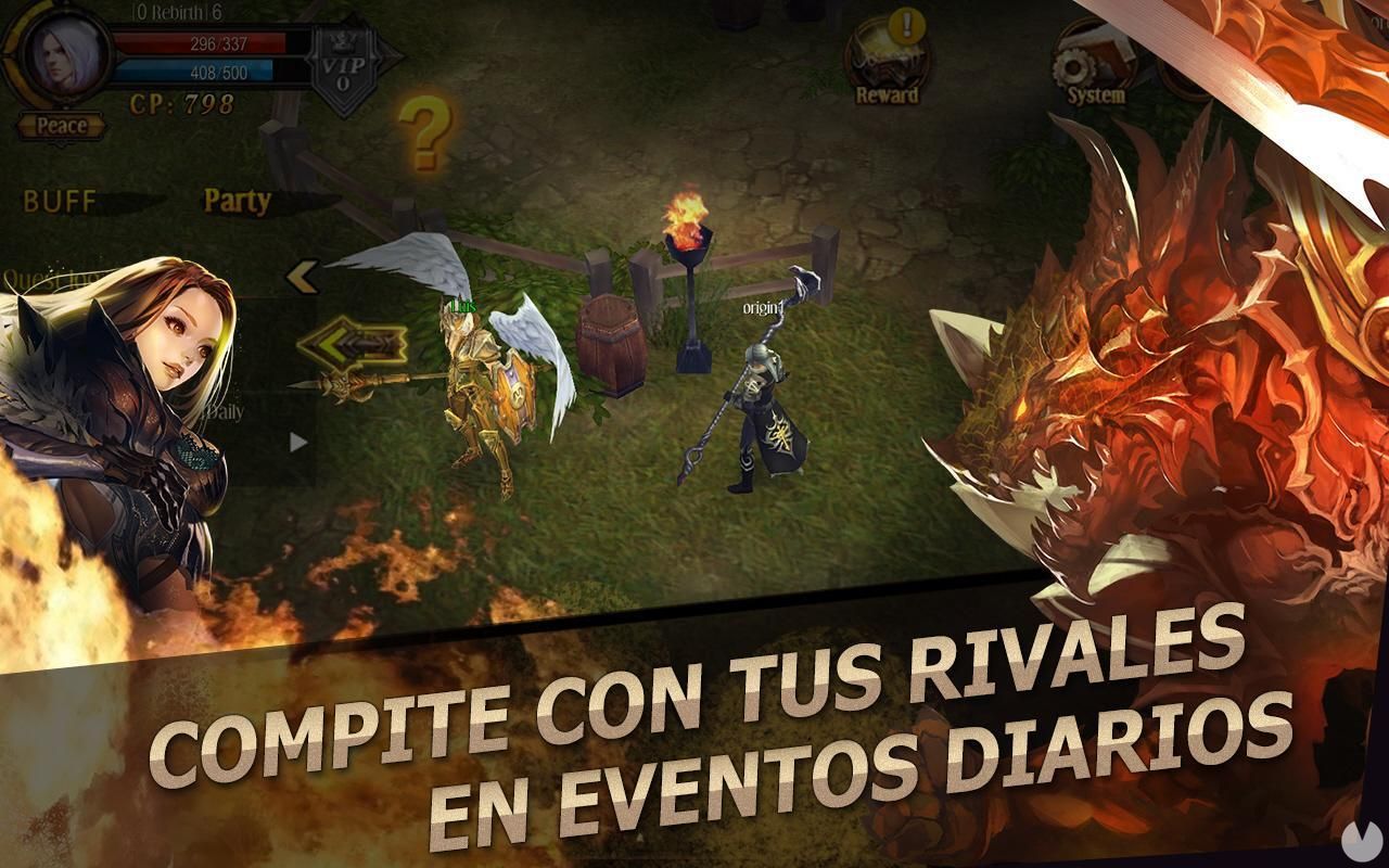 MU Origin - Videojuego (Android y iPhone) - Vandal