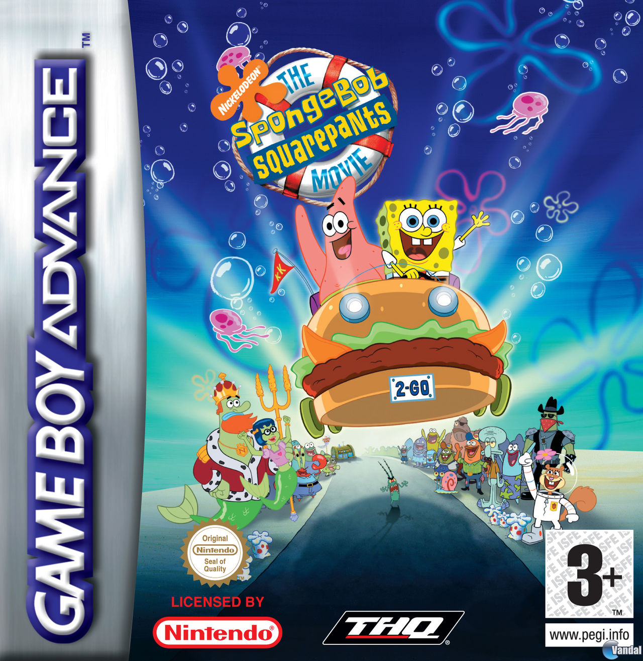 Bob Esponja. La Película - Videojuego (PS2, Xbox, Game Boy Advance, PC ...