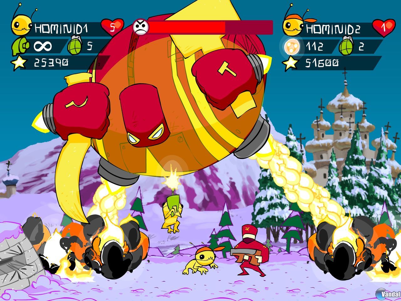 Alien Hominid - Videojuego (PS2, Xbox y Game Boy Advance) - Vandal