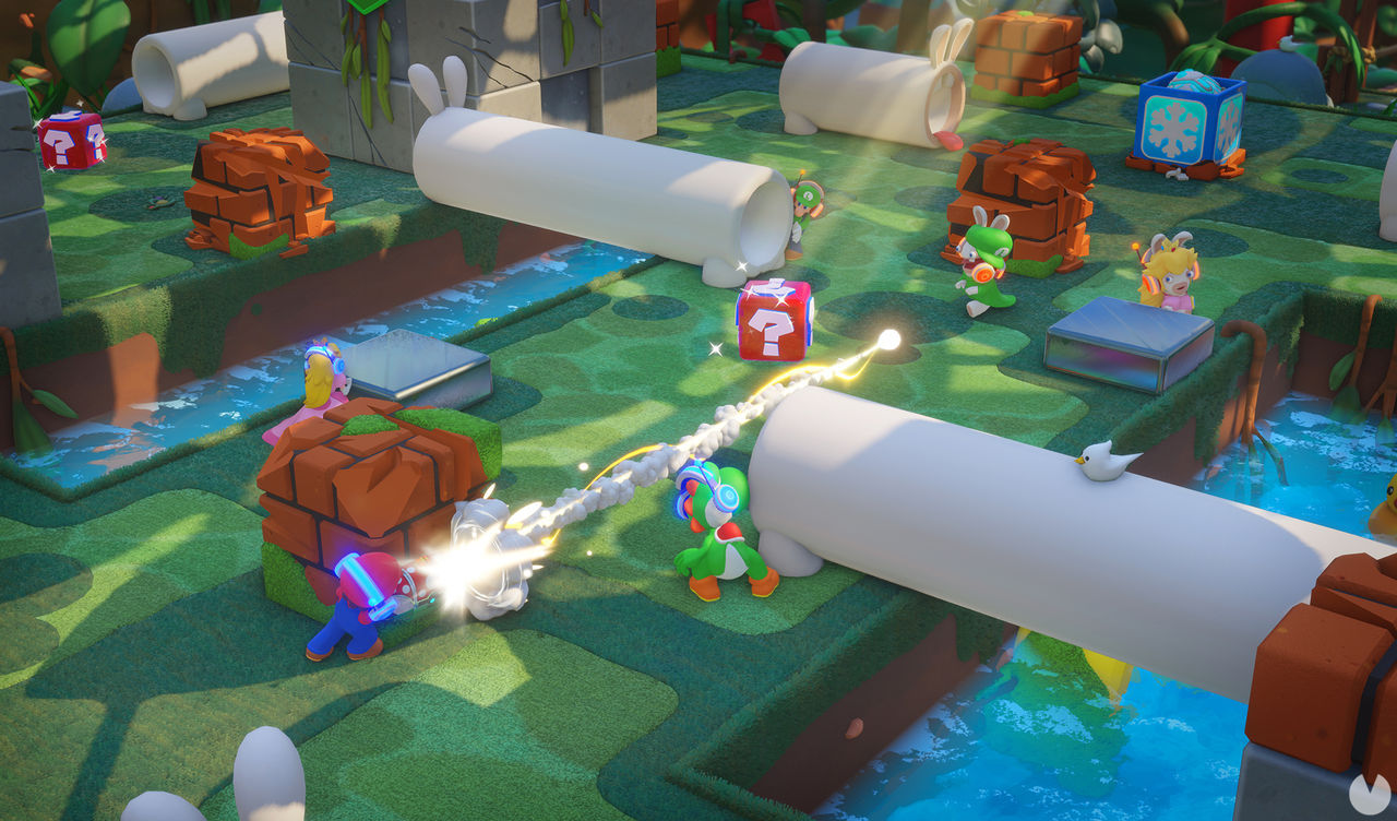 Mario + Rabbids Kingdom Battle - Videojuego (Switch) - Vandal