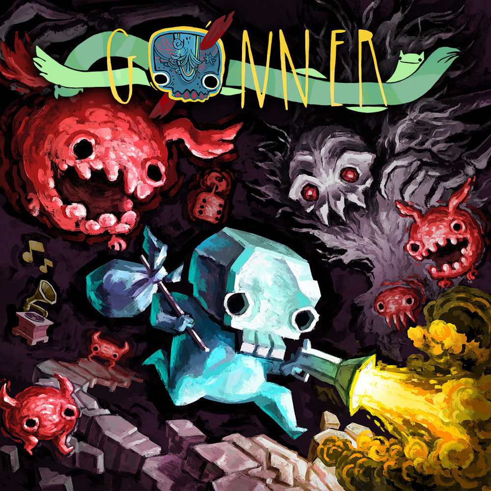 GoNNER Videojuego PC Switch Xbox One Y PS4 Vandal