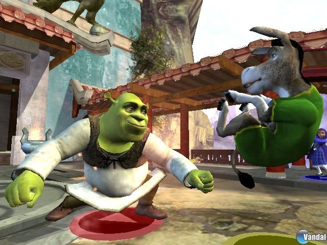 Shrek Superslam - Videojuego (PS2, Game Boy Advance, GameCube, NDS y PC ...