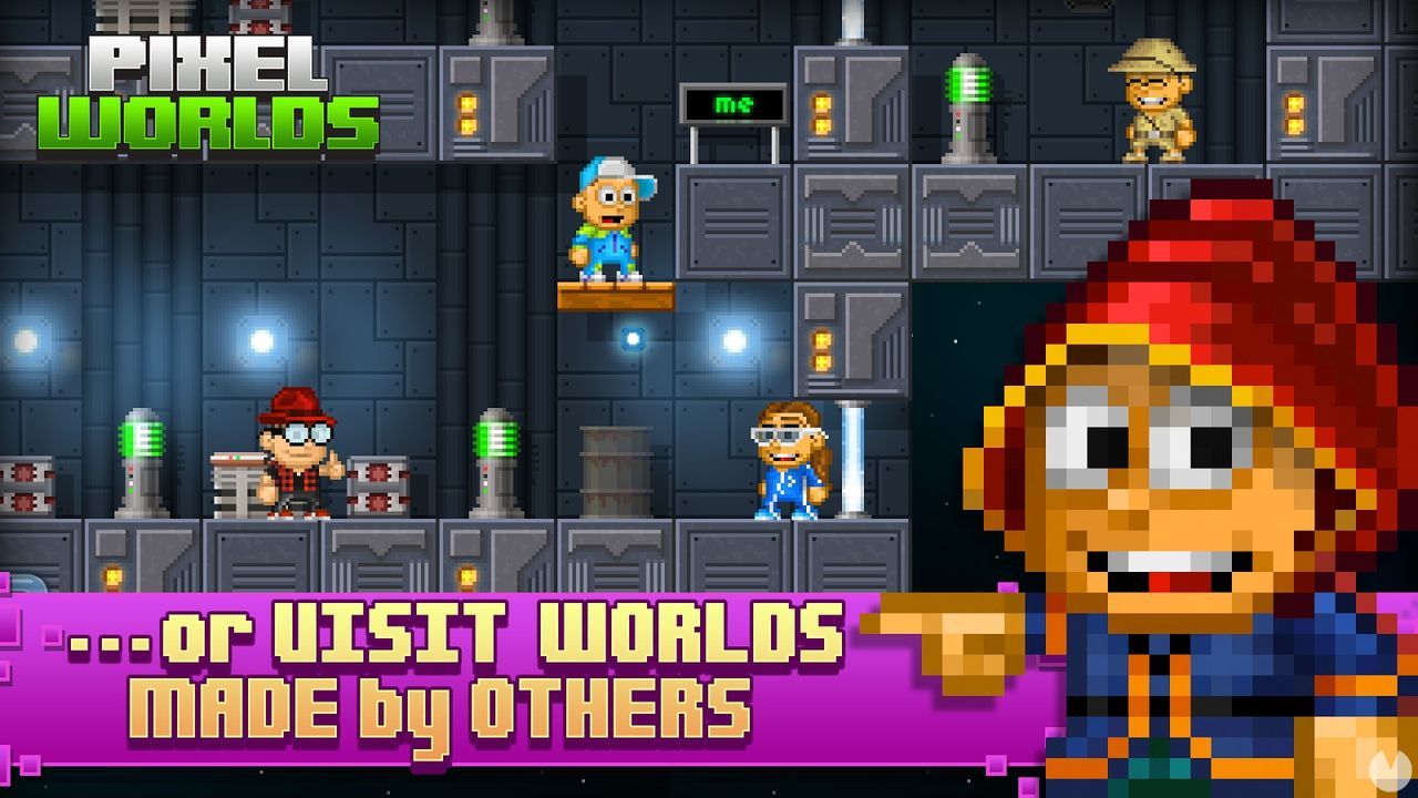 Pixel Worlds - Videojuego (PC y Android) - Vandal