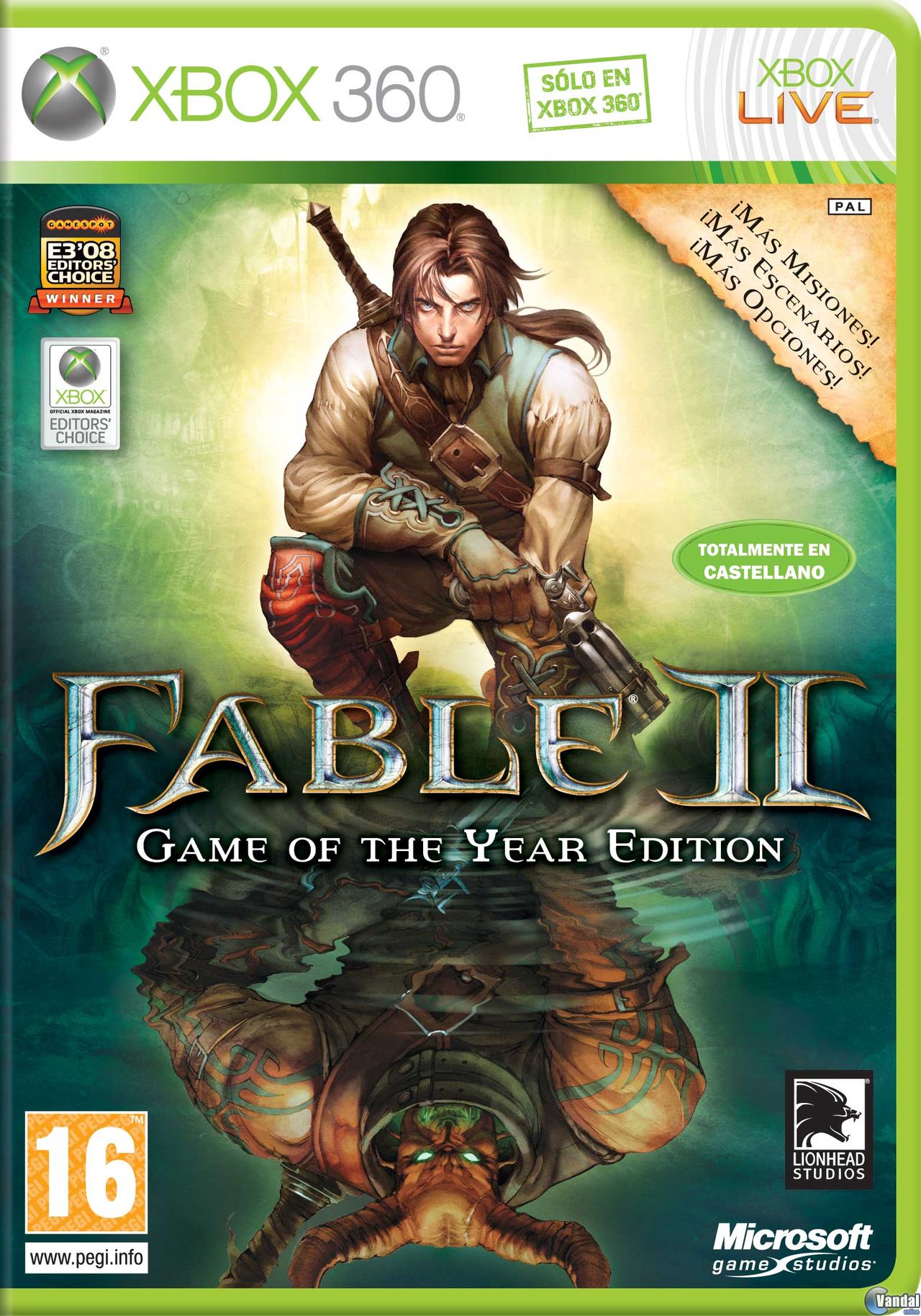 Fable 2 - Videojuego (Xbox 360) - Vandal