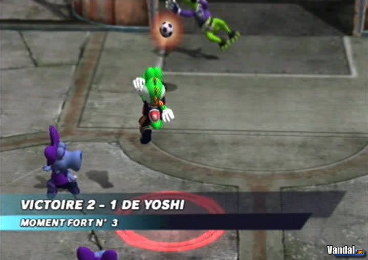 Mario Smash Football - Videojuego (GameCube) - Vandal