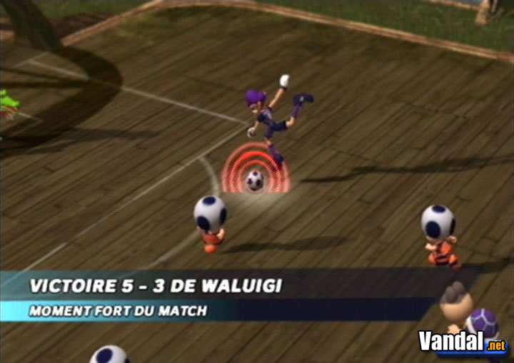 Mario Smash Football - Videojuego (GameCube) - Vandal