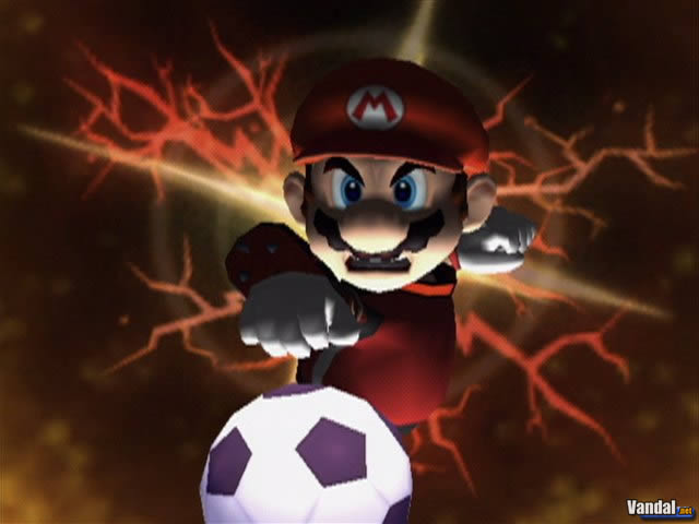Mario Smash Football - Videojuego (GameCube) - Vandal