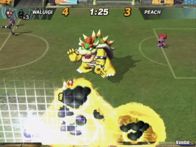 Mario Smash Football - Videojuego (GameCube) - Vandal