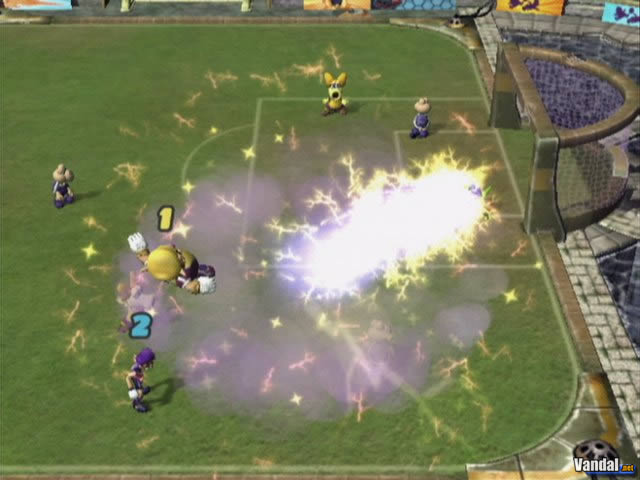 Mario Smash Football - Videojuego (GameCube) - Vandal