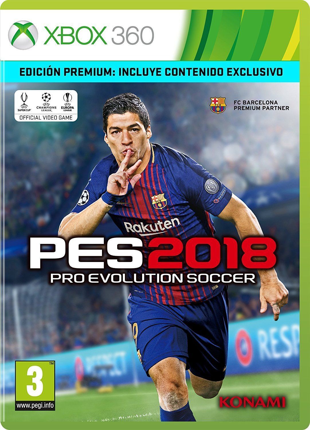 Pro Evolution Soccer 2018 - Videojuego (PS4, PC, PS3, Xbox 360 y Xbox ...