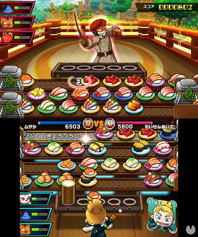 Sushi Striker: The Way of Sushido - Videojuego (Nintendo 3DS y Switch ...