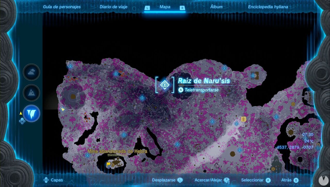 TODAS las raíces de Santuarios en Zelda: Tears of the Kingdom ...