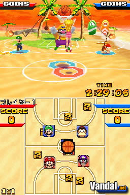 Mario Slam Basketball - Videojuego (NDS y Wii U) - Vandal