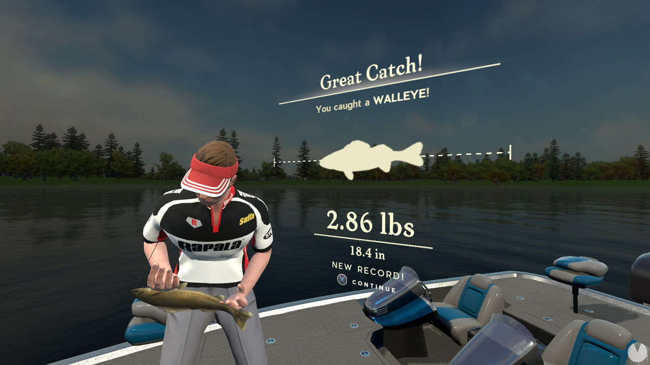 Rapala Fishing Pro Series - Videojuego (PS4, Xbox One y Switch) - Vandal