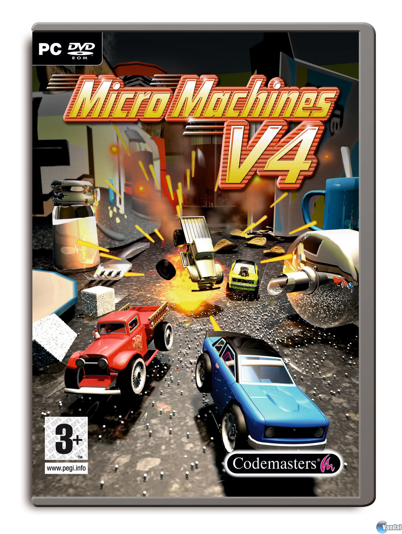 Micro Machines V4 - Videojuego (PS2, PC, PSP y NDS) - Vandal