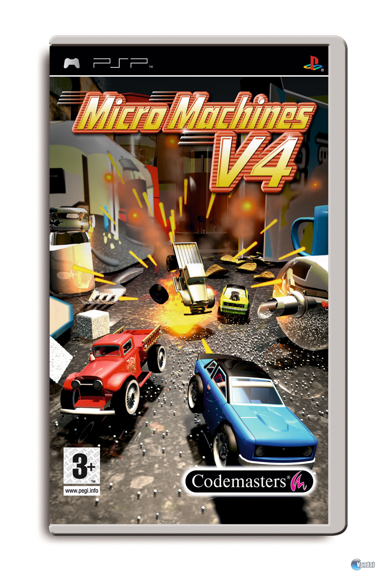 Micro Machines V4 - Videojuego (PS2, PC, PSP y NDS) - Vandal