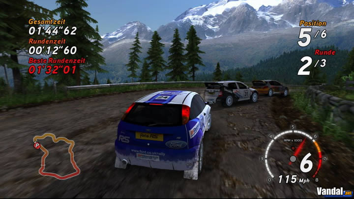 Sega Rally - Videojuego (PS3, PSP, Xbox 360, PC y Game Boy Advance ...