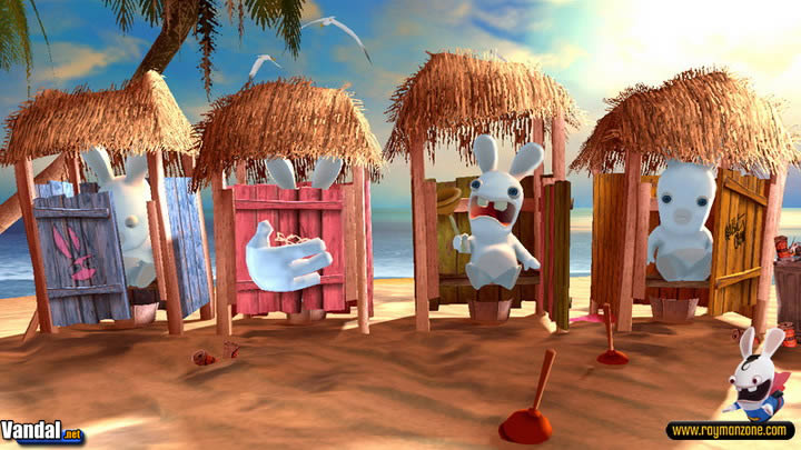 Rayman Raving Rabbids - Videojuego (Wii, PS2, Game Boy Advance, NDS ...