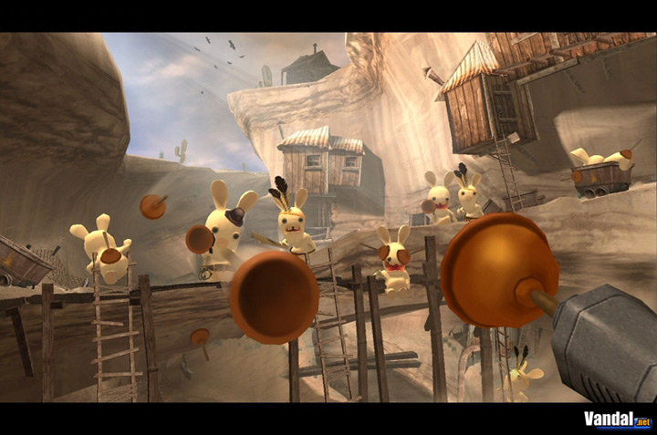 Rayman Raving Rabbids - Videojuego (Wii, PS2, Game Boy Advance, Xbox ...