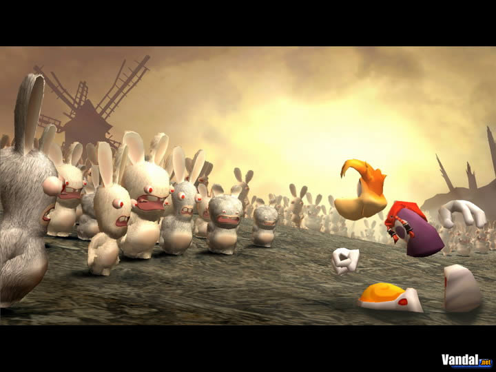 Rayman Raving Rabbids - Videojuego (Wii, PS2, Game Boy Advance, NDS ...