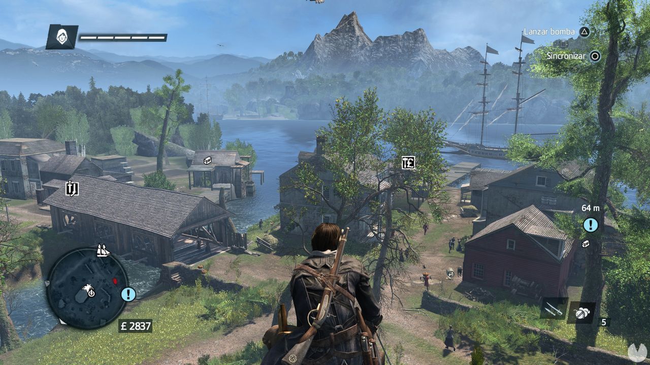 Análisis Assassin's Creed Rogue Remastered - PS4, Xbox One