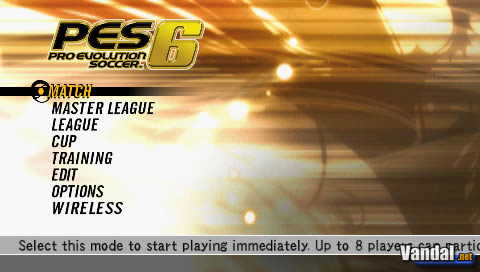 Pro Evolution Soccer 6 - Videojuego (PS2, PSP, Xbox 360, PC y NDS) - Vandal