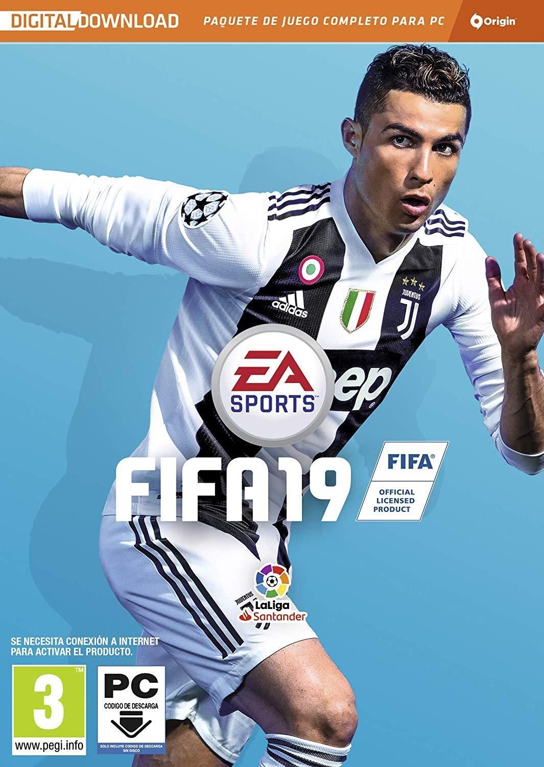 FIFA 19 - Videojuego (PS4, PS3, Xbox 360, PC, Xbox One y Switch) - Vandal
