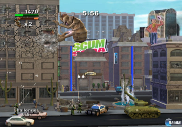 Rampage: Total Destruction - Videojuego (PS2, GameCube y Wii) - Vandal