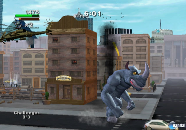 Rampage: Total Destruction - Videojuego (PS2, GameCube y Wii) - Vandal