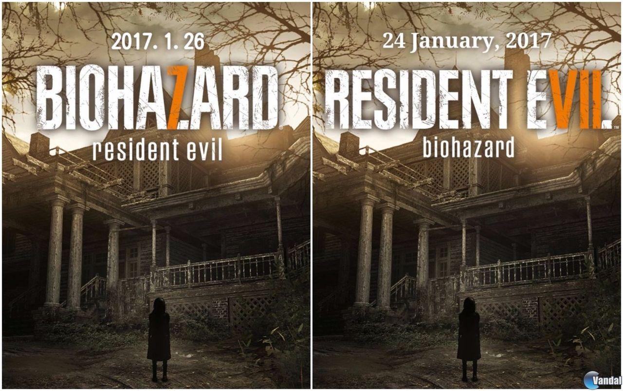 Capcom muestra las diferencias entre los logotipos de Resident Evil 7 ...
