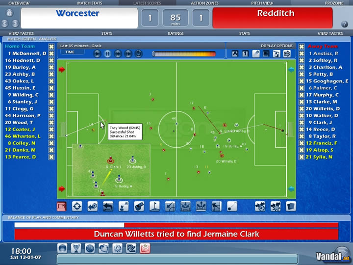 Championship Manager 2007 - Videojuego (PS2, PC, PSP y Xbox 360) - Vandal