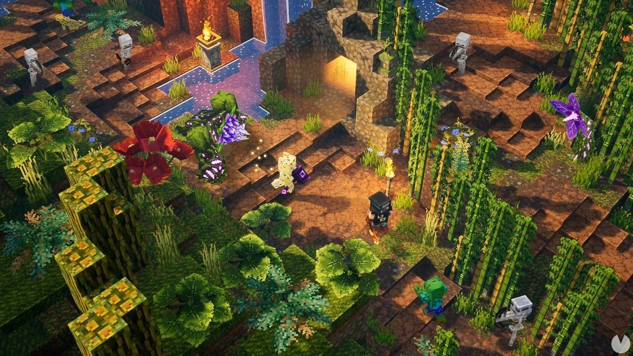 Minecraft Dungeons - Videojuego (PC, Xbox One, Switch y PS4) - Vandal