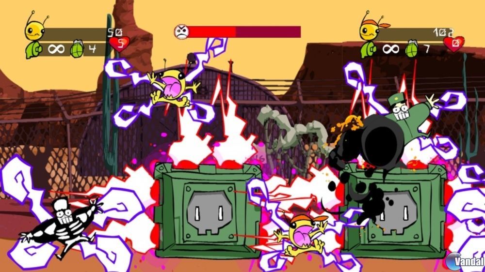 Alien Hominid HD XBLA - Videojuego (Xbox 360) - Vandal