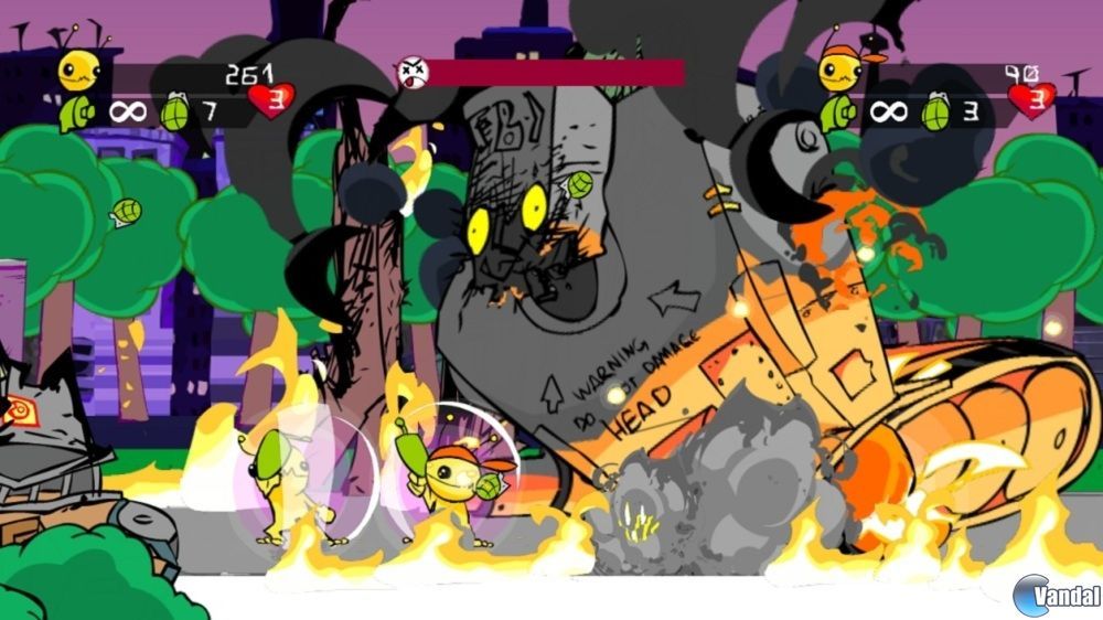 Alien Hominid HD XBLA - Videojuego (Xbox 360) - Vandal