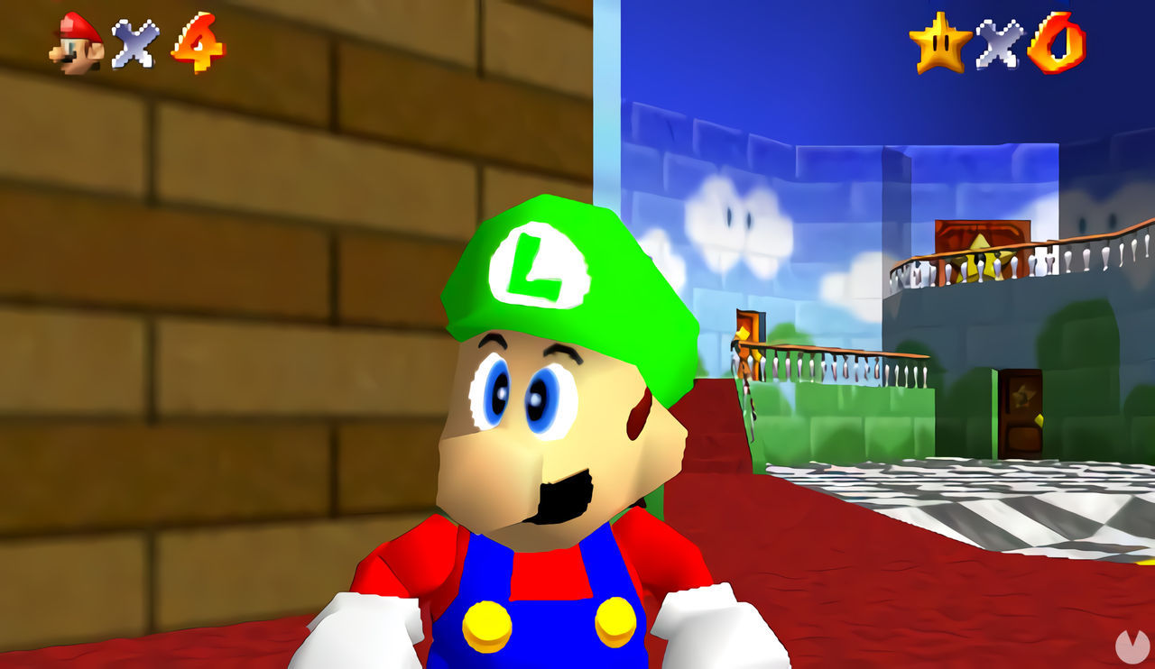 Descubren Que Luigi Iba A Ser Un Personaje Jugable En Super Mario 64