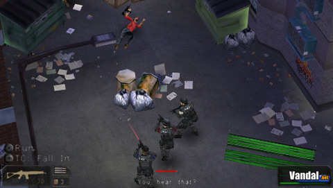 SWAT: Target Liberty - Videojuego (PSP) - Vandal