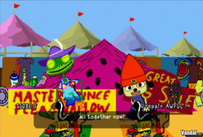 PaRappa the Rapper PSP - Videojuego (PSP) - Vandal