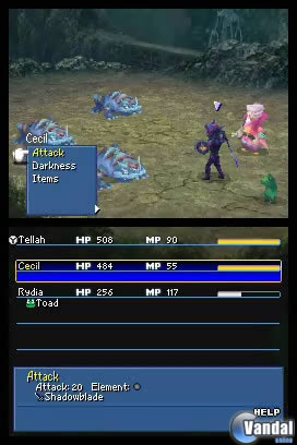 Final Fantasy IV DS - Videojuego (NDS) - Vandal