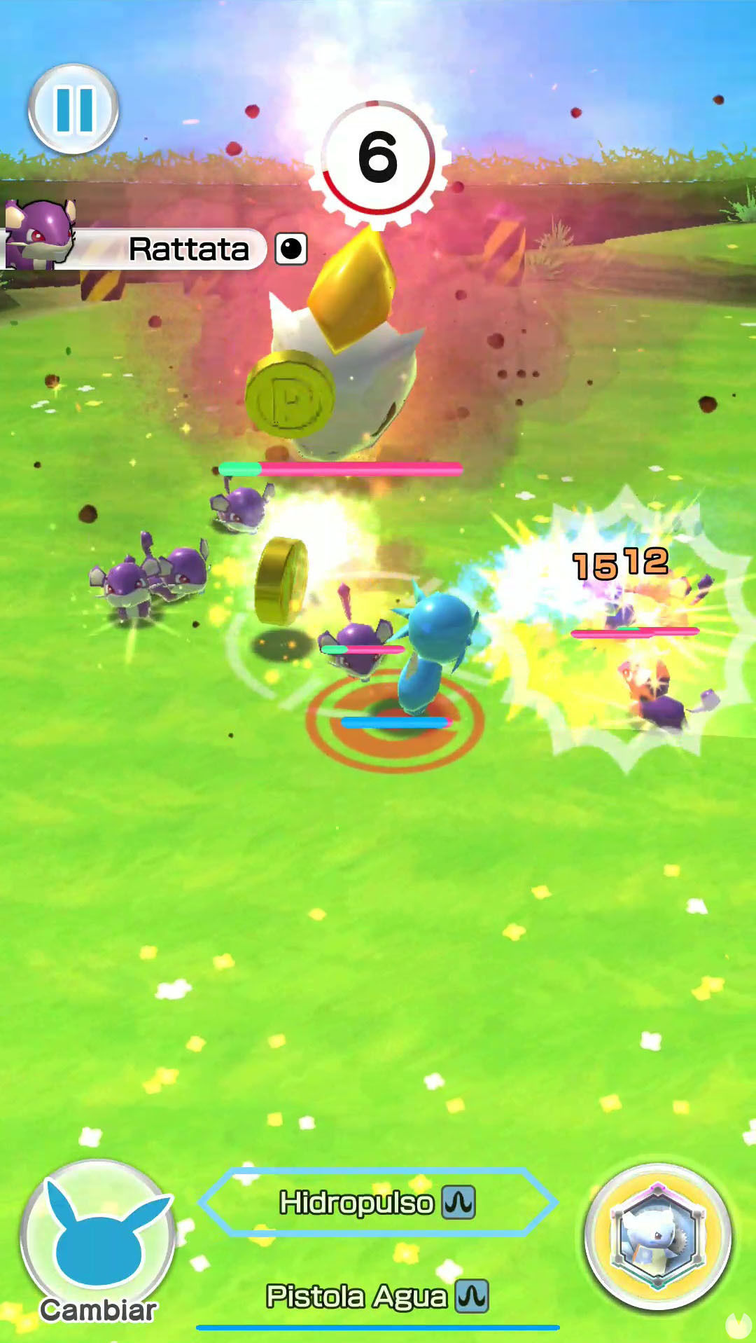 Pokemon Rumble Rush - Videojuego (Android y iPhone) - Vandal