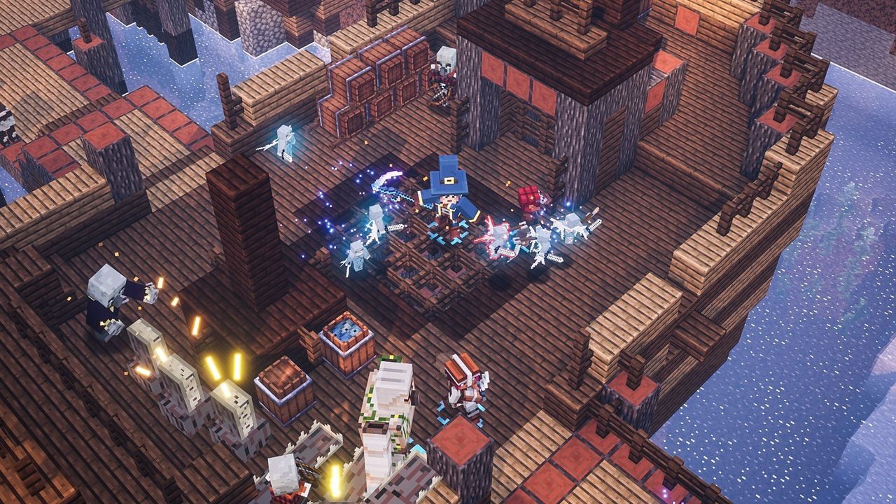 Minecraft Dungeons - Videojuego (PC, Xbox One, Switch y PS4) - Vandal Minecraft Dungeons - Videojuego (PC, Xbox One, Switch y PS4) - Vandal