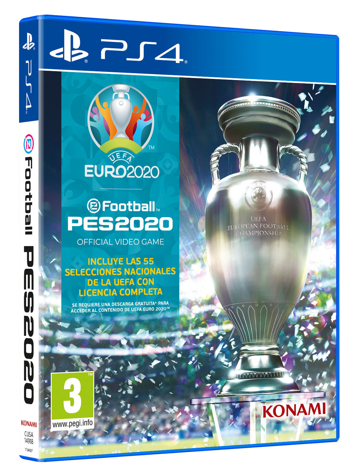 eFootball PES 2020 - Videojuego (PS4, Xbox One y PC) - Vandal