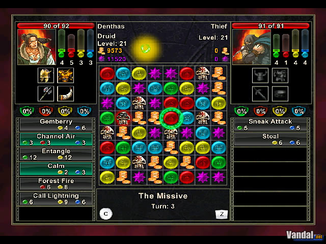 Puzzle Quest: Challenge of Warlords - Videojuego (PS2, Wii y PC) - Vandal