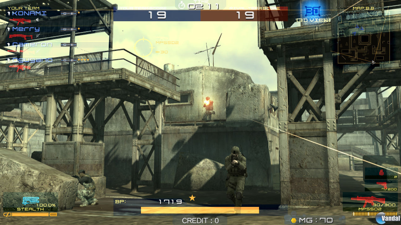 Metal Gear Online - Videojuego (PS3) - Vandal