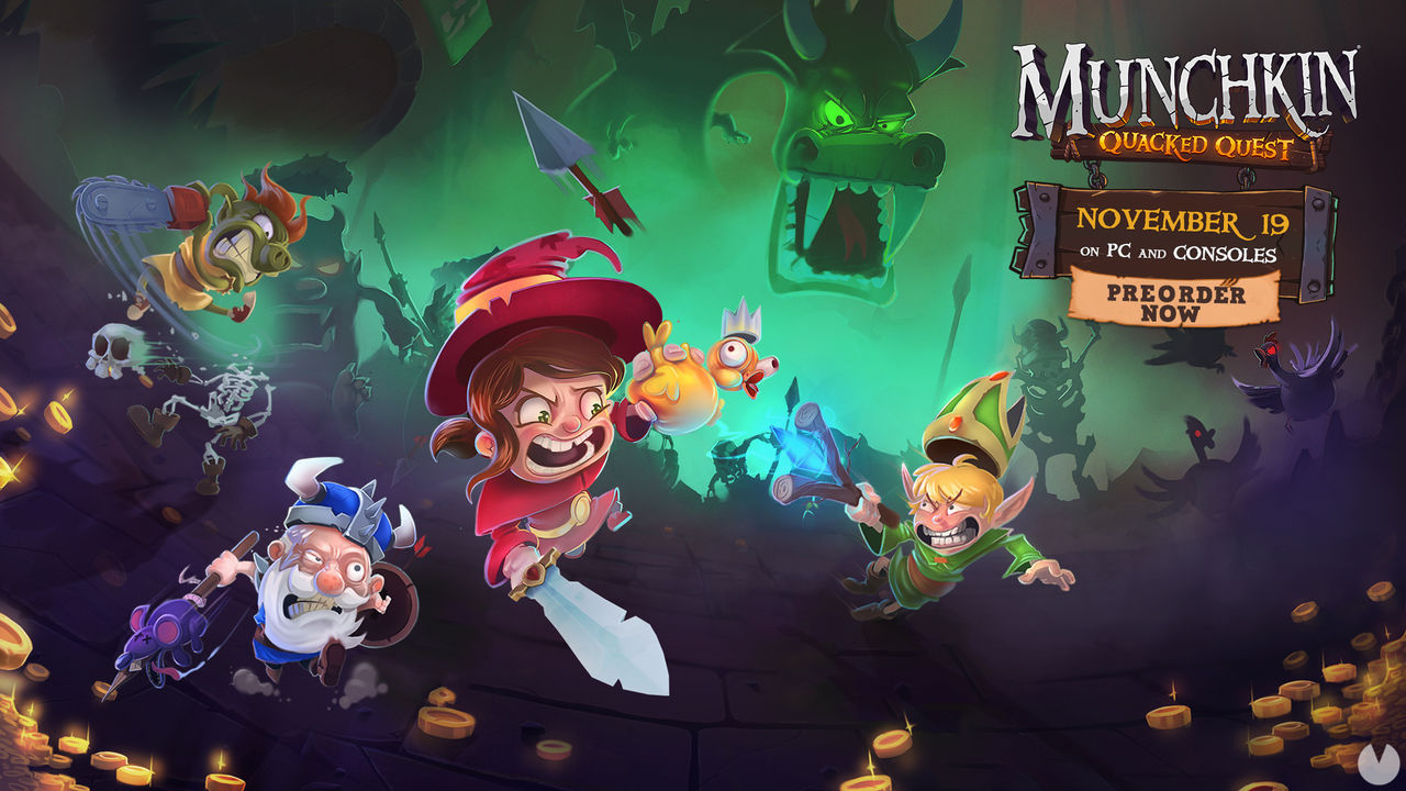 Munchkin: Quacked Quest - Videojuego (PC, Switch, Xbox One y PS4) - Vandal