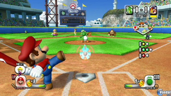 Super Mario Stadium Baseball - Videojuego (Wii) - Vandal