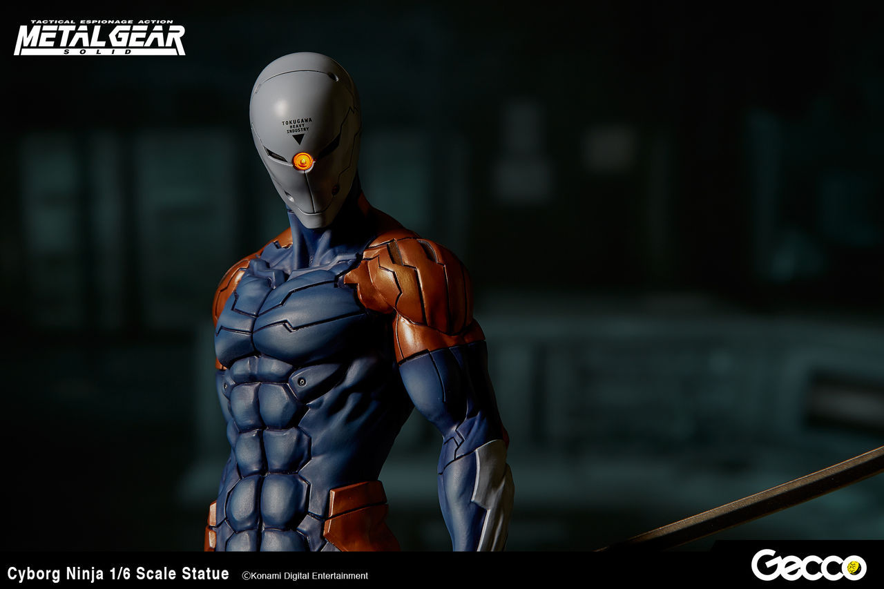 GECCO Showcases This Cyborg Ninja Figure From METAL GEAR SOLID
