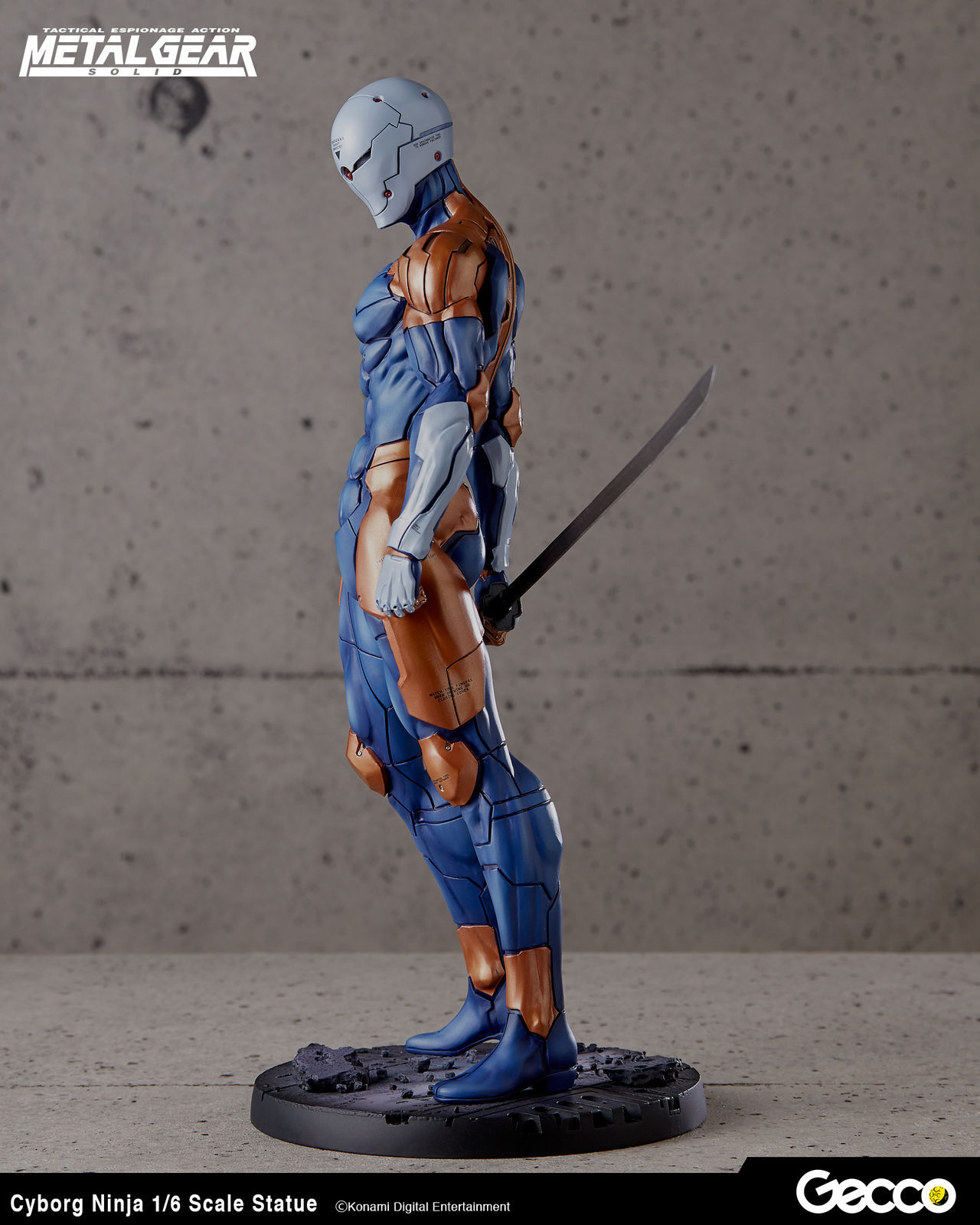 GECCO Showcases This Cyborg Ninja Figure From METAL GEAR SOLID