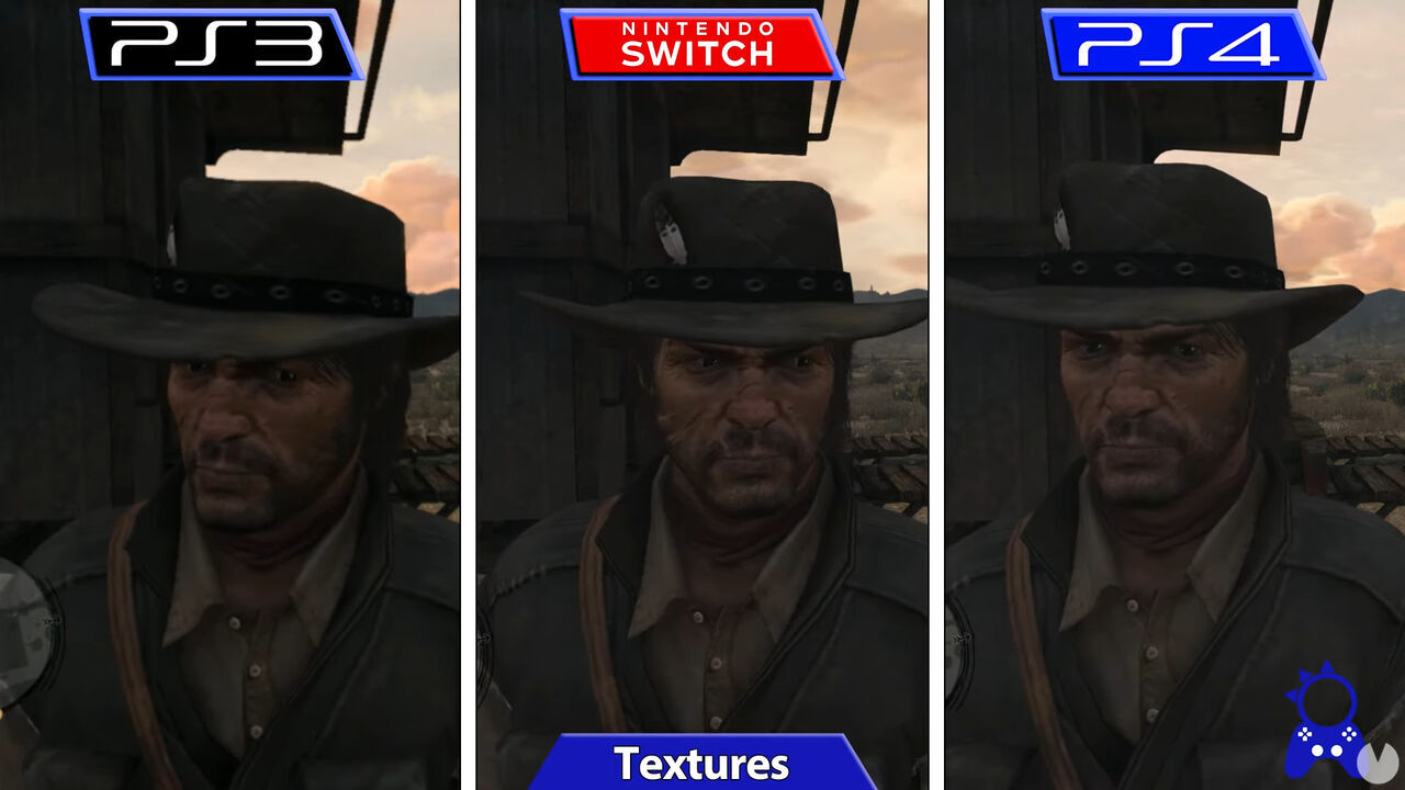 Comparan la versión original de Red Dead Redemption con su ...